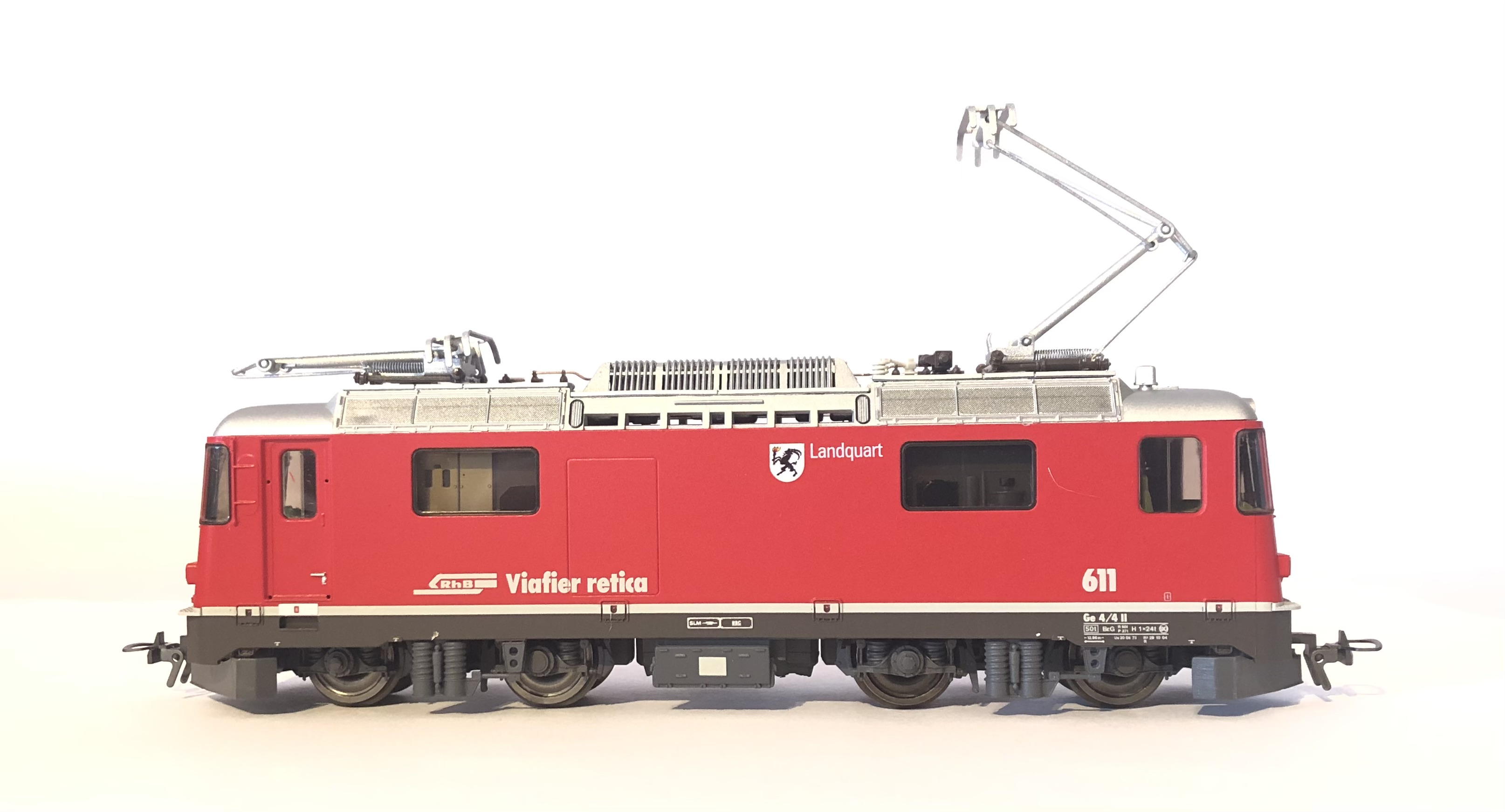 BEMO 1258151 - RhB Ge 4/4 II 611 "Landquart" neurot
