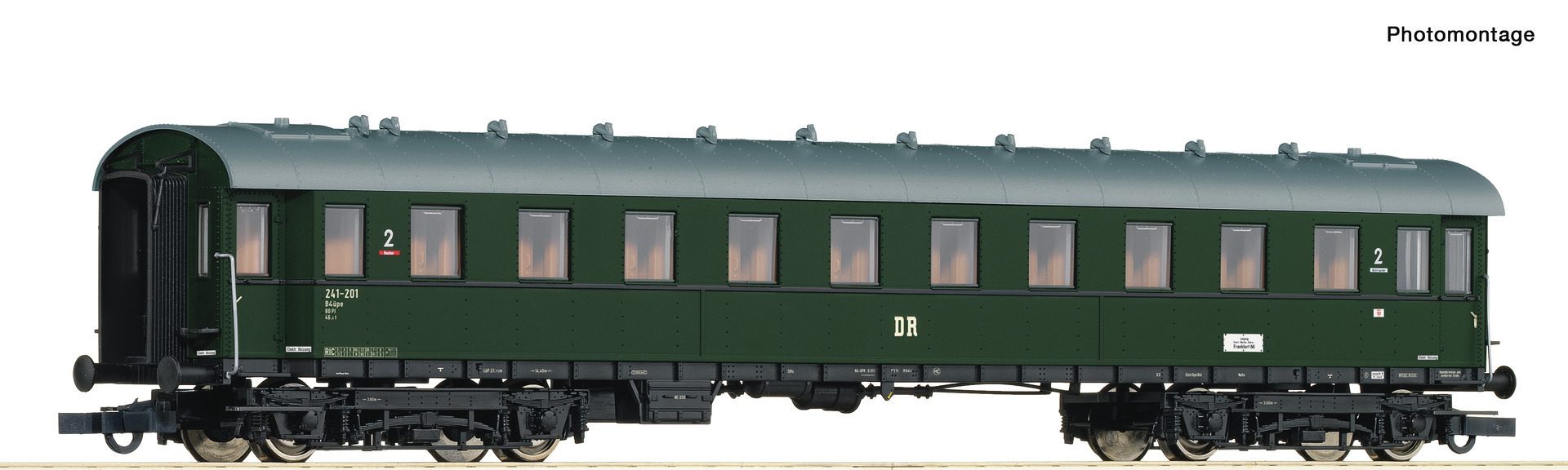 ROCO 74862 - Einheits-Schnellzugwagen 2. Klasse der DR