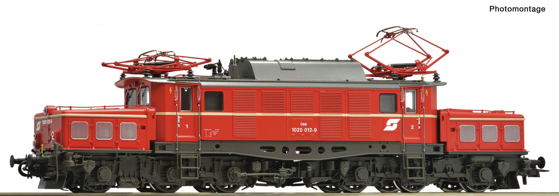 ROCO 7510125 - Elektrolokomotive 1020 012-9 der ÖBB, digital mit Sound